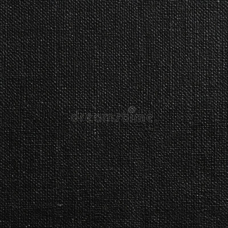 Black Textured Fabric Surface Detail with Subtle Linen Weave Pattern ...