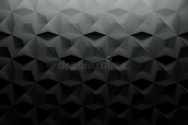 Black Textured Pattern with Random Tiles Stock Illustration ...