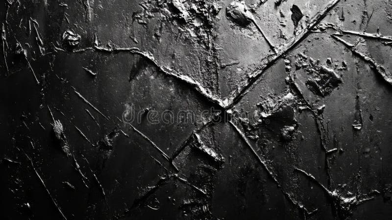 Black Textured Surface with Deep Scratches and Lines Stock Illustration ...