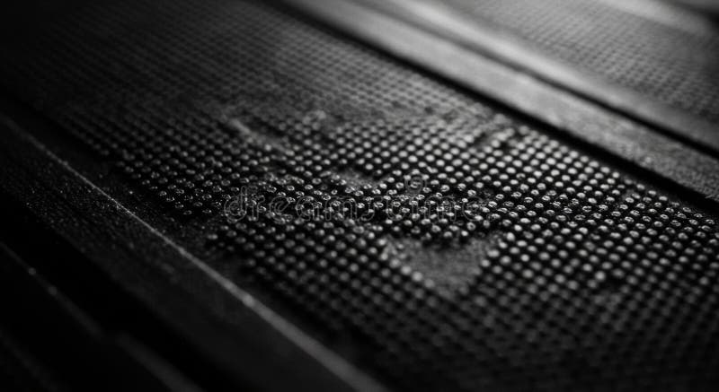 Black Textured Surface with Repeating Dot Pattern Stock Illustration ...