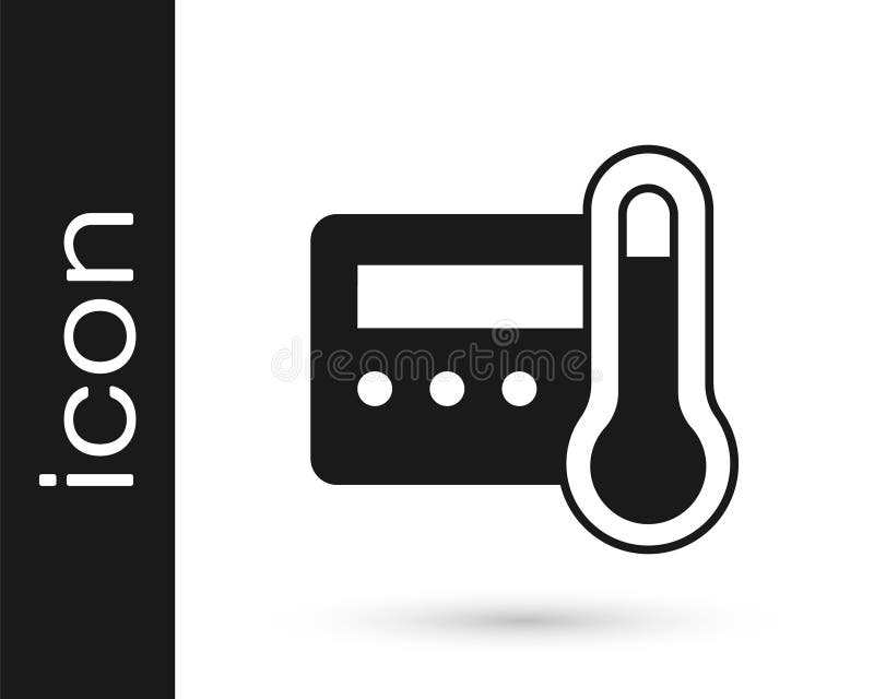 Room Temperature Control Symbol Stock Illustration - Illustration of ...