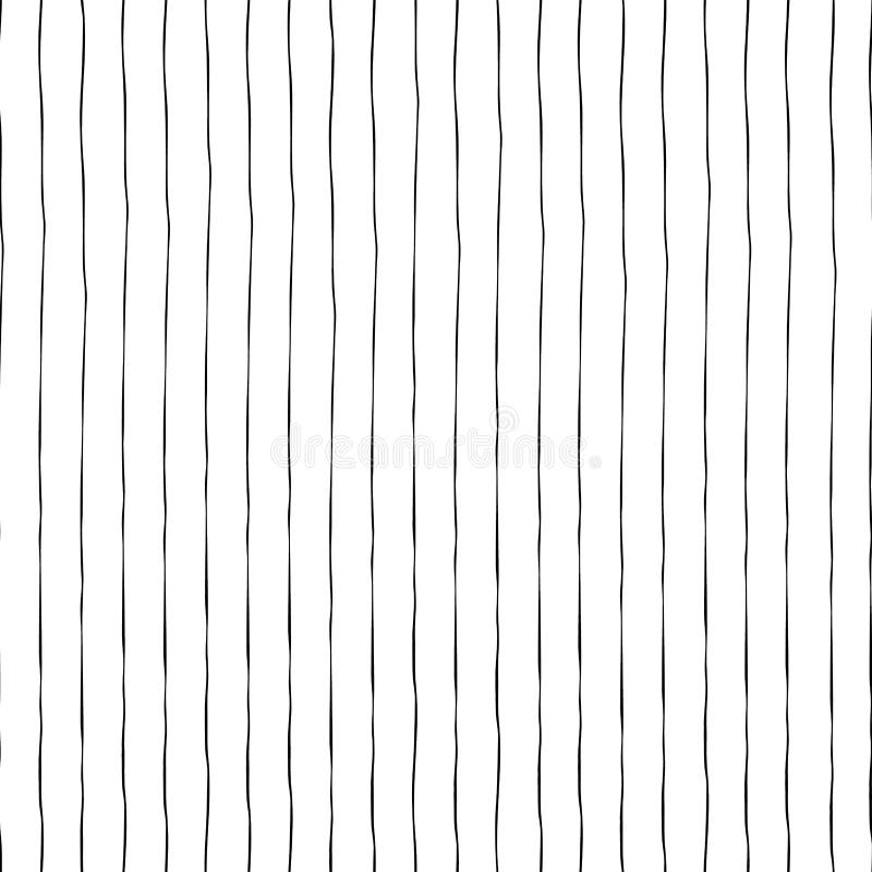 Vector Seamless Striped Pattern With Thin Vertical Lines Stock ...