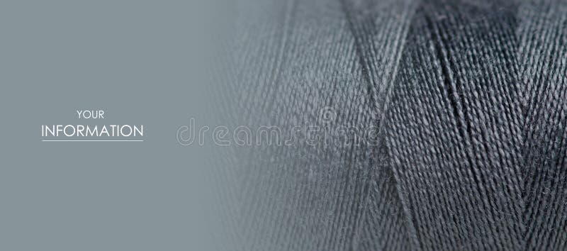 Black Thread Background Texture, Close Up of Black Thread for Sewing ...