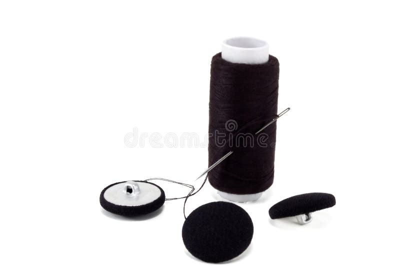 885 Black Thread Buttons White Stock Photos - Free & Royalty-Free Stock ...