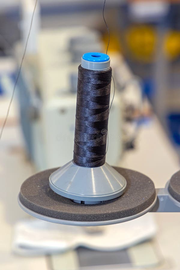 Black Thread Spool stock image. Image of 2022, dark - 262198343