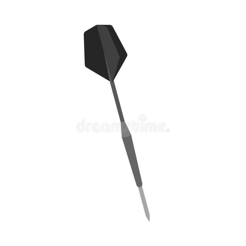 Black Throwing Darts Vector Stock Vector - Illustration of darts ...