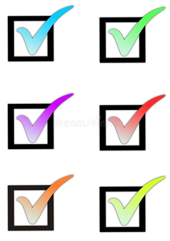 Yellow Green Tick Box Stock Illustrations – 326 Yellow Green Tick Box ...