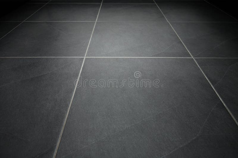 Gray Square Tile Floor stock image. Image of interior - 20771597