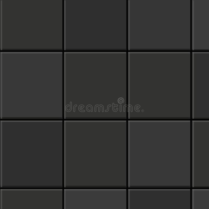 Black tile stock vector. Illustration of texture, room - 186239065