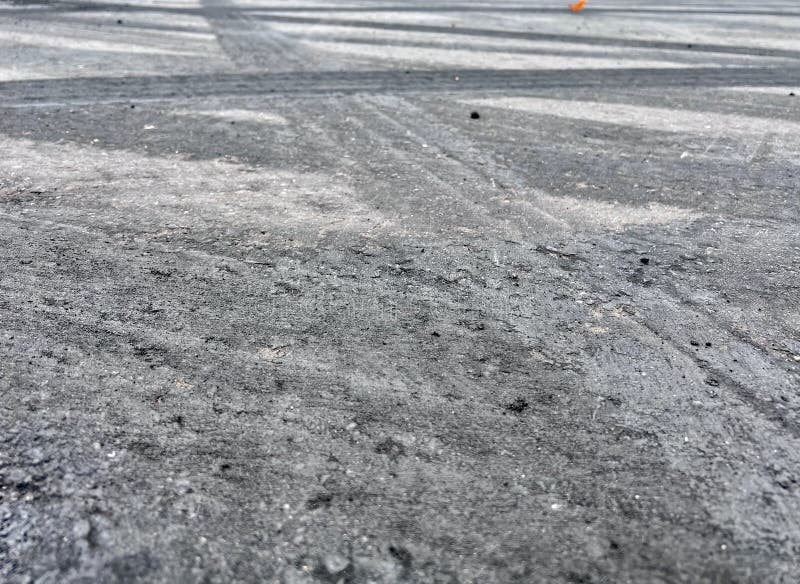 Black Tire Marks on Gray Asphalt Pattern Car from Drift Stock Image ...