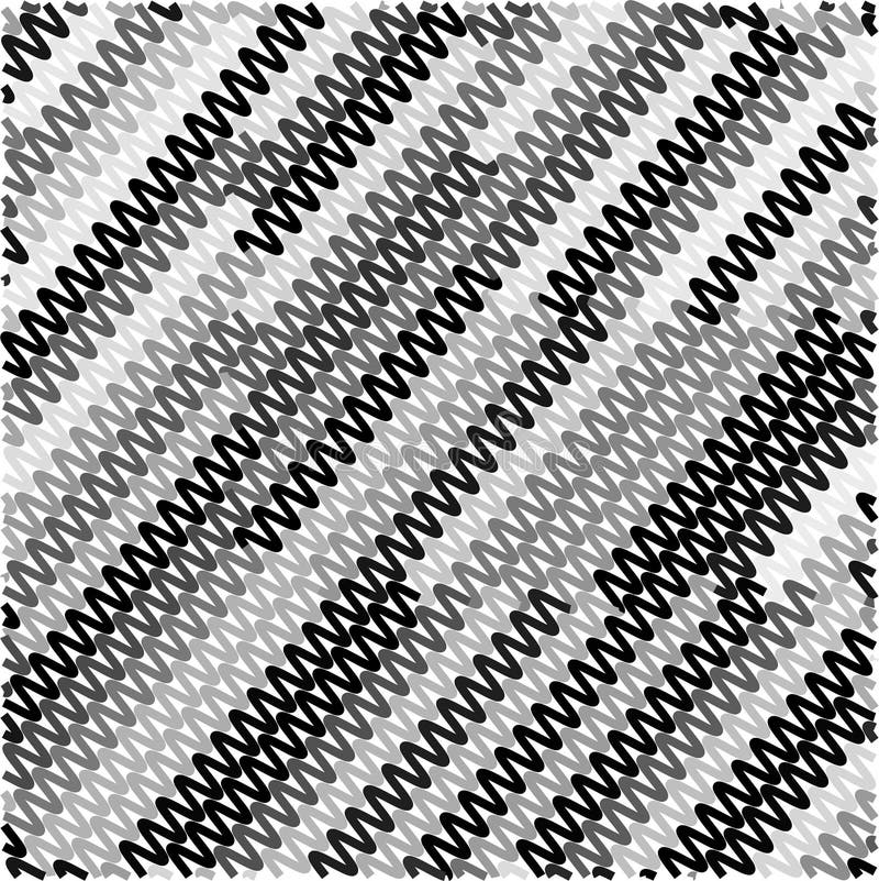 Black Tone Curved Pattern Background Illustration Stock Vector ...