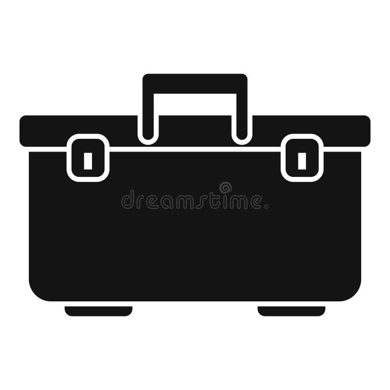 Black White Clip Art Tool Box Stock Illustrations – 389 Black White ...
