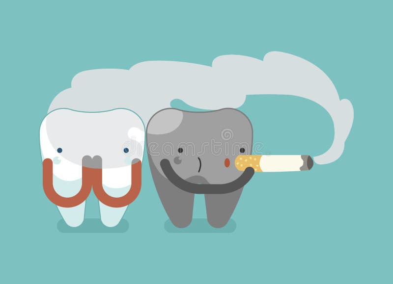 Before And After Smoking Cartoon