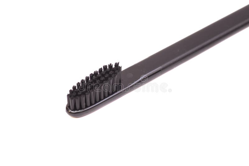 Black toothbrush stock image. Image of bristle, pattern - 55941825