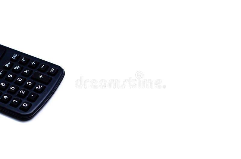 Equipment for Calculating Numbers Stock Illustration - Illustration of ...