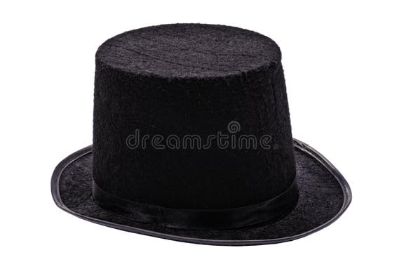 Black top hat stock photo. Image of opera, topper, silk - 26751436