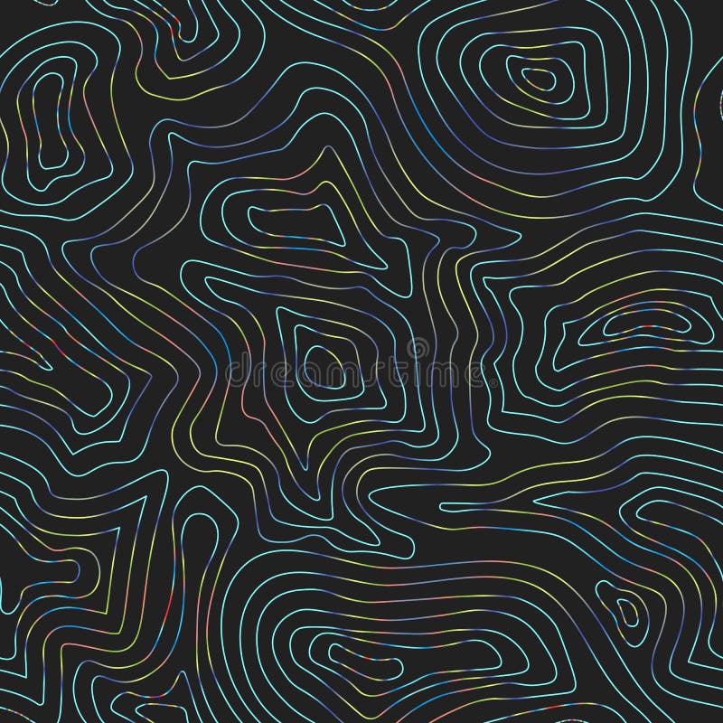 Light Topographic Topo Contour Map Background, Vector Illustration ...