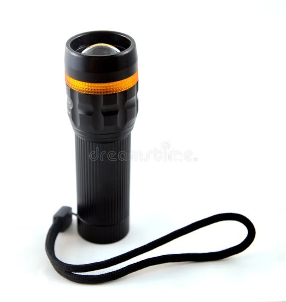 Black torchlight stock image. Image of glow, electricity - 30967945