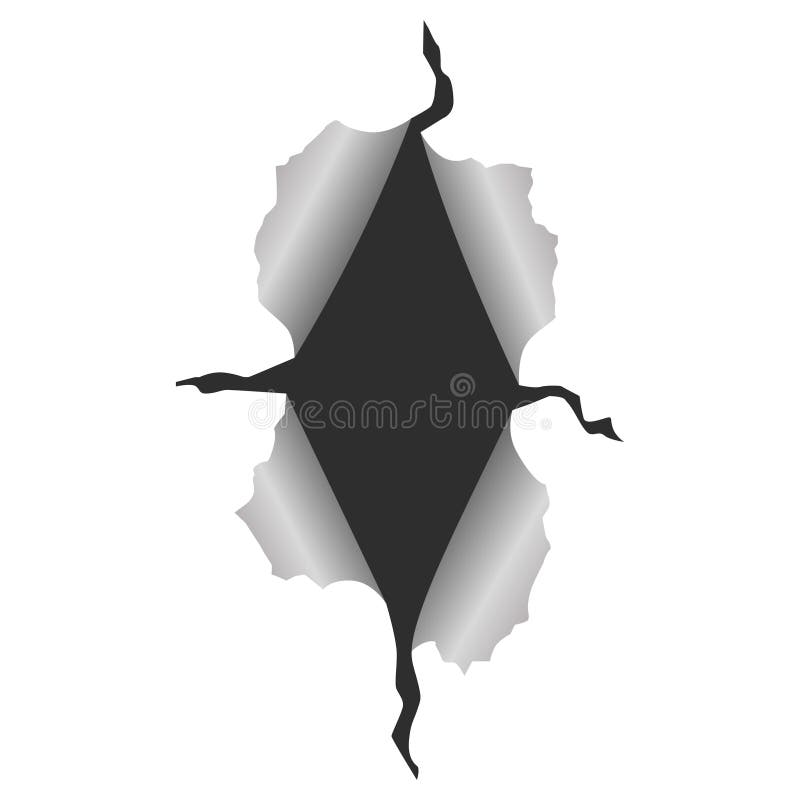 Black Torn Paper Border Decoration Stock Vector - Illustration of ...
