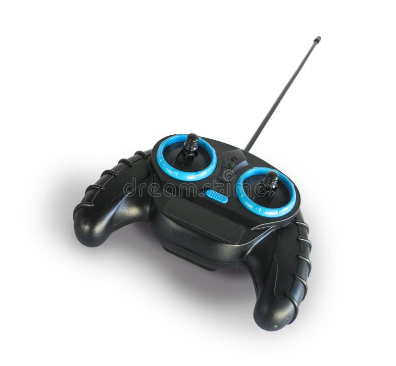 Black toy remote control stock photo. Image of piloting - 107277340