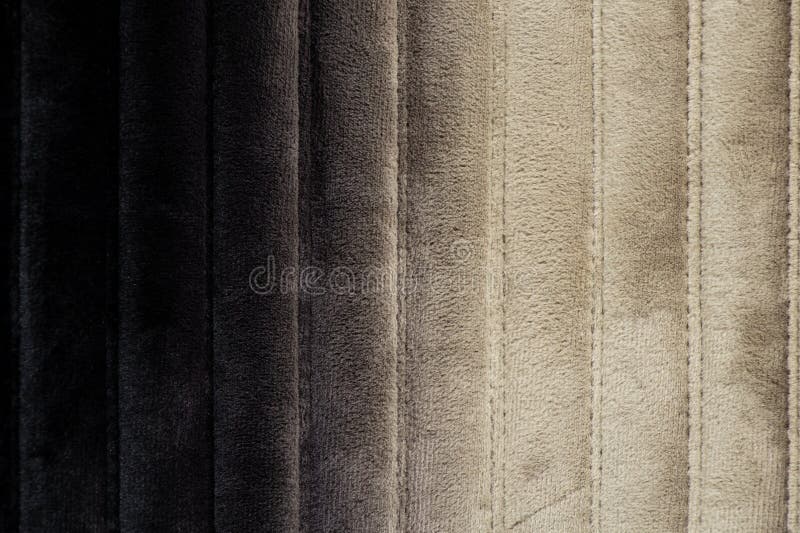 Black with Transition To Gray Striped Soft Suede Fabric As a Background ...
