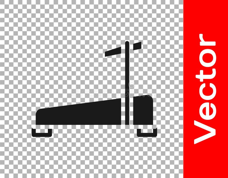 Treadmill Transparent Icon. Running Machine and Walkingpad Icon. Vector ...