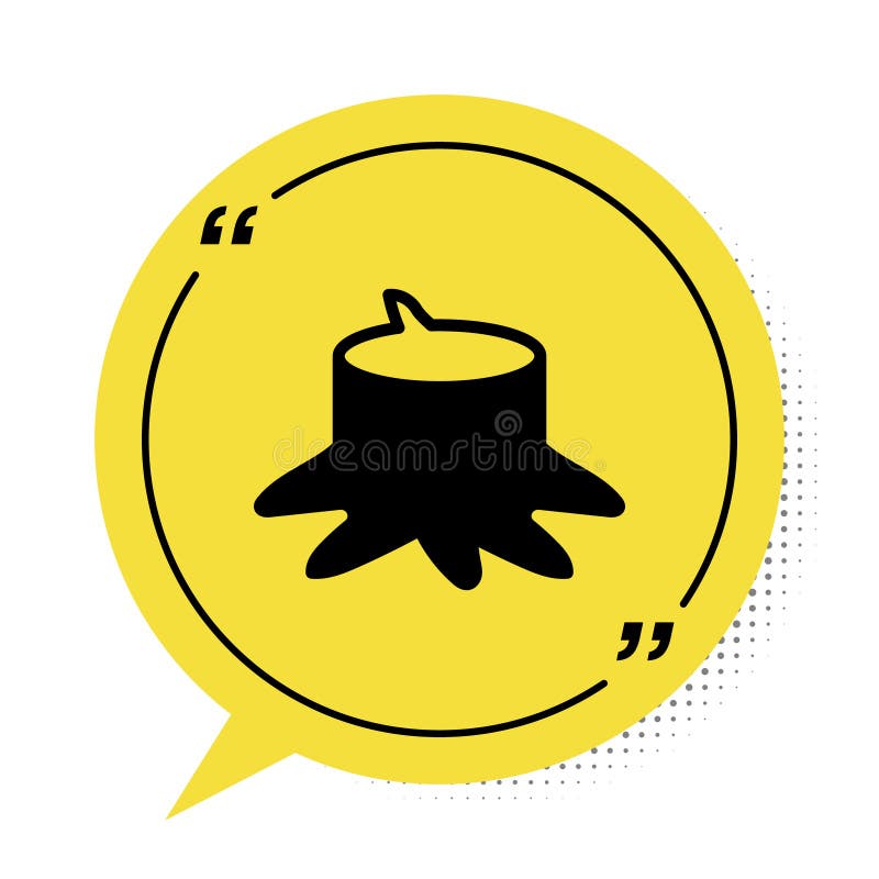 Tree Stump Black White Stock Illustrations – 2,301 Tree Stump Black ...