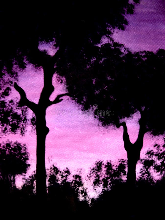 Black Trees Picture. Image: 6043392