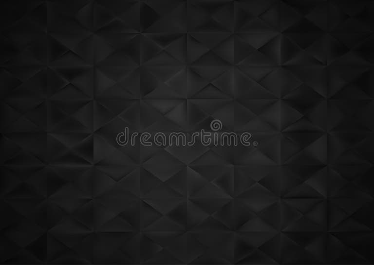 Black Triangle Pattern Background Stock Vector - Illustration of ...