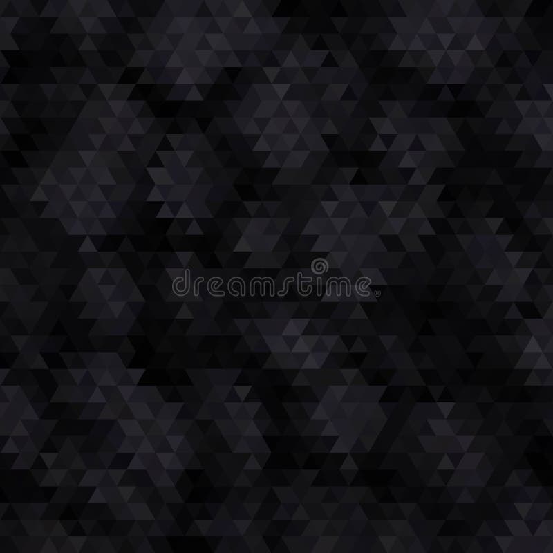 Black Triangular Background. Abstract Template for Presentation. Eps 10 Stock Vector ...