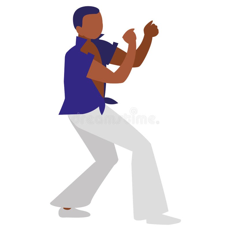 Black Tropical Musician Character Stock Vector - Illustration of ...