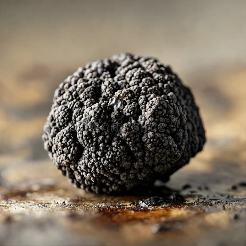 Black Truffle Isolated. Generative Ai. Ai Stock Illustration ...