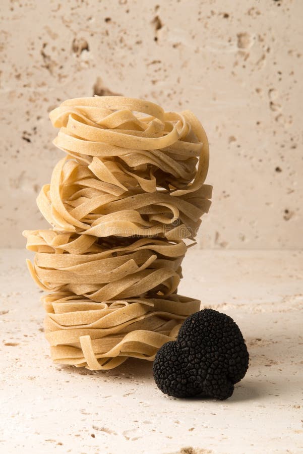 Black Truffle Pasta Stack Stock Photos - Free & Royalty-Free Stock ...