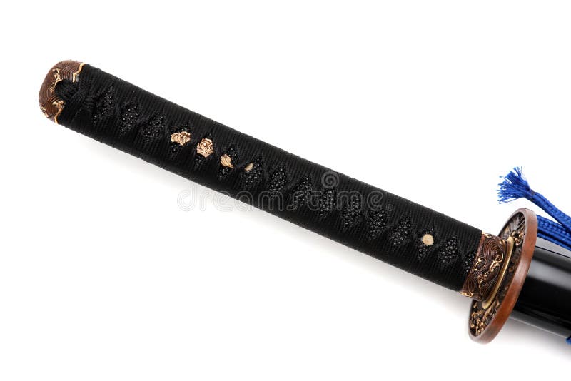 Tsuka : Handle of Japanese Sword Stock Image - Image of samurai ...