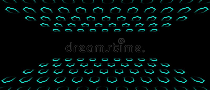 Black Turquoise Futuristic Moving Background Banner Stock Vector ...