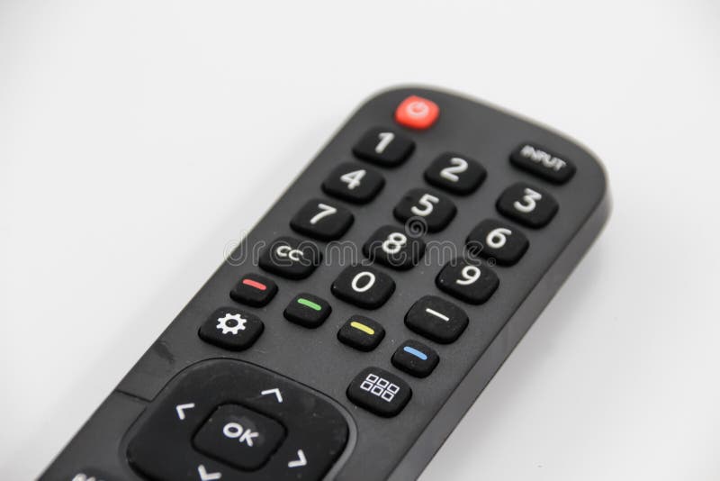 Black tv remote control stock image. Image of control - 83785025