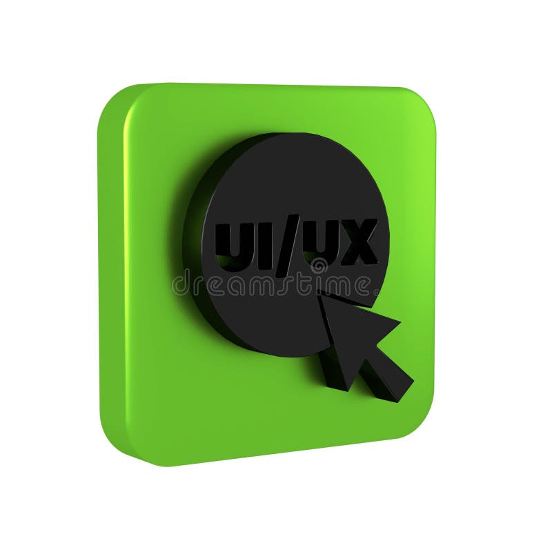 Red UI or UX Design Icon Isolated on Transparent Background. Stock ...