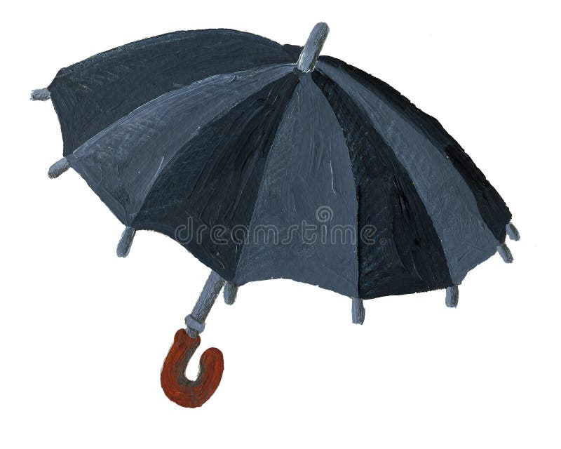 Black Umbrella Seamless Pattern Stock Vector - Illustration of repeat ...