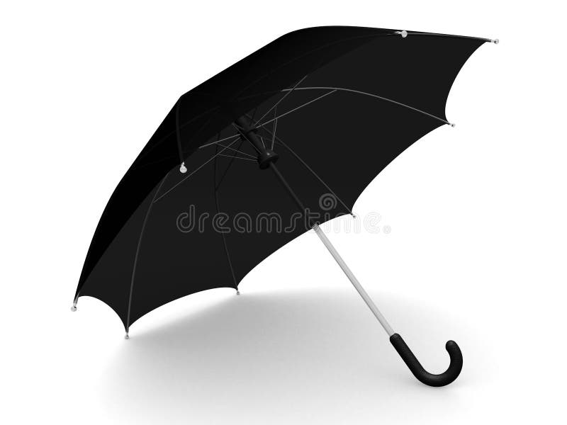 Black Umbrella Seamless Pattern Stock Vector - Illustration of repeat ...