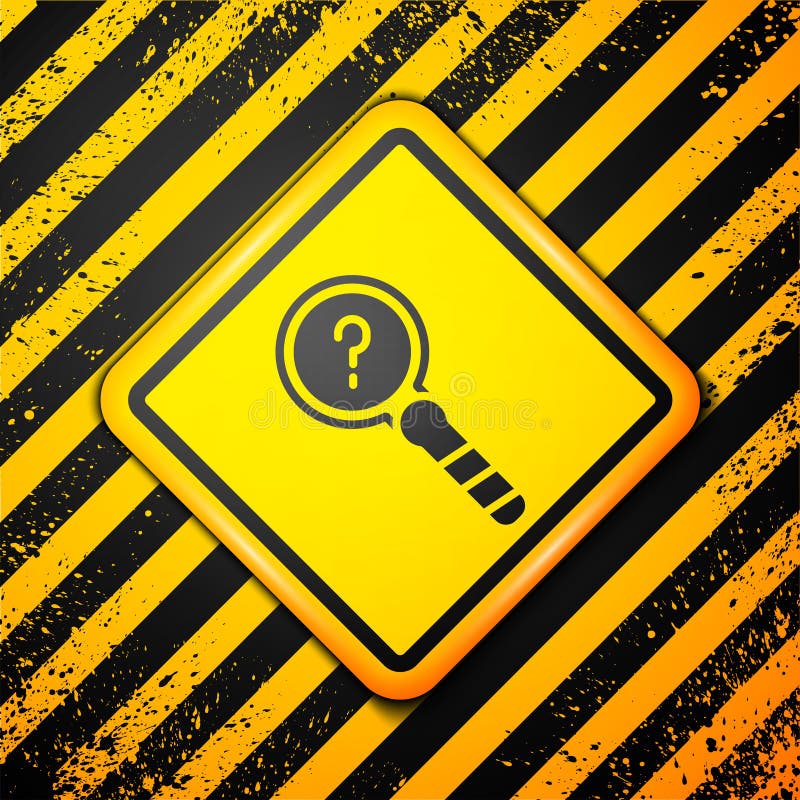 Warning Sign Question Mark Stock Illustrations – 1,550 Warning Sign ...