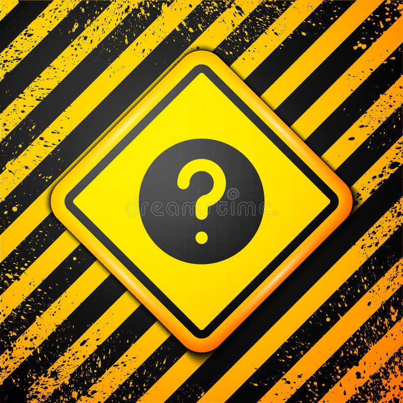 Warning Sign Question Mark Stock Illustrations – 1,550 Warning Sign ...