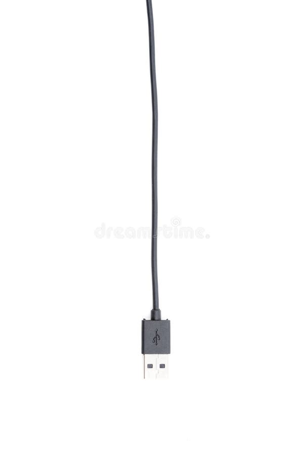 Black USB cable connector stock photo. Image of hardware - 90588914