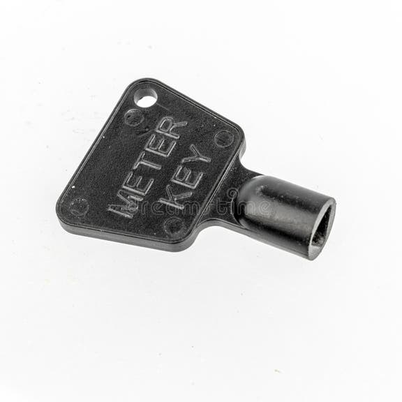 Black Utility Box UK Reading Meter Key Stock Image - Image of symbol ...