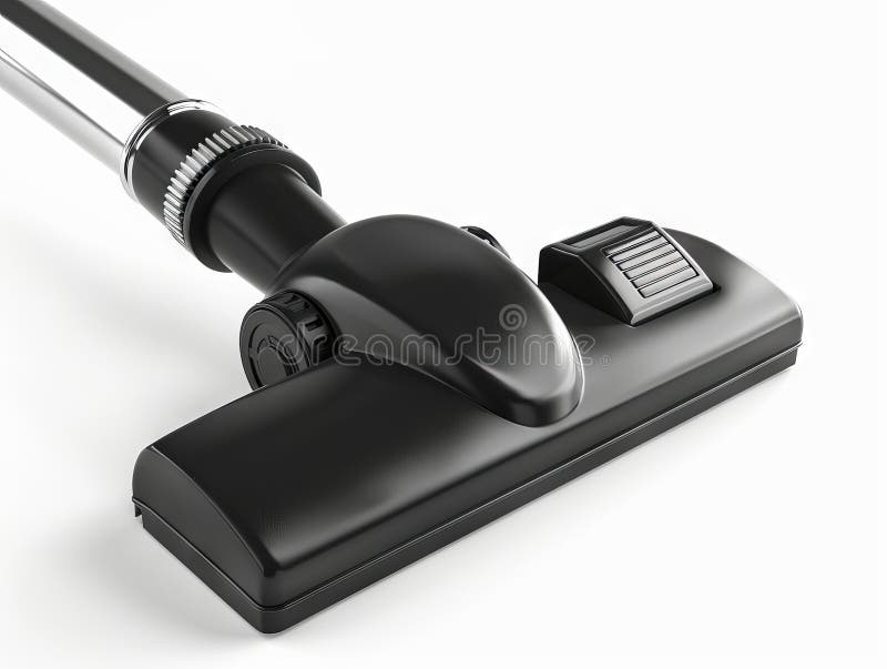 A Black Vacuum Cleaner with a Handle on it Stock Image - Image of ...