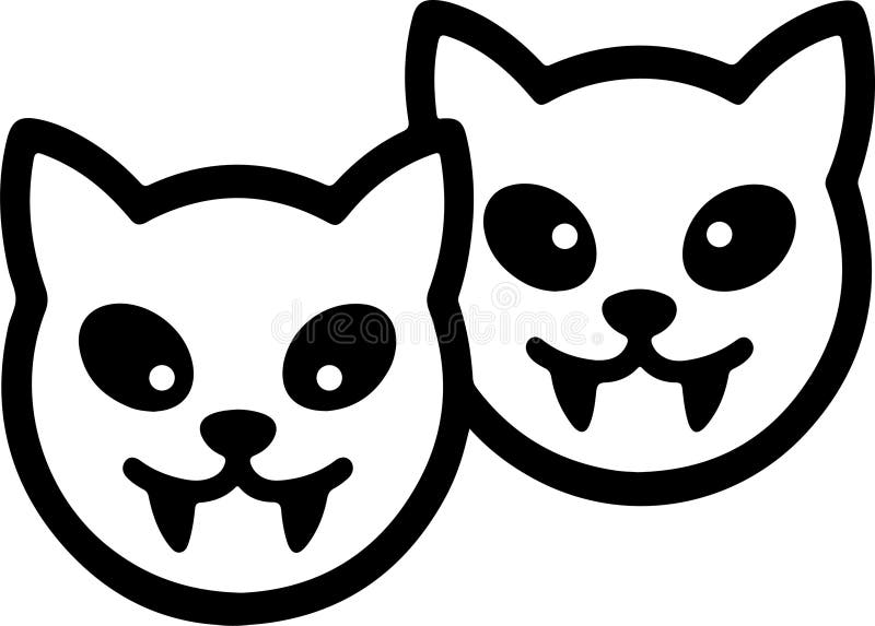 Evil Halloween Vampire Faces Stock Illustrations – 319 Evil Halloween ...