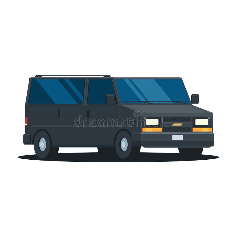 Black Van Stock Illustrations – 10,552 Black Van Stock Illustrations ...