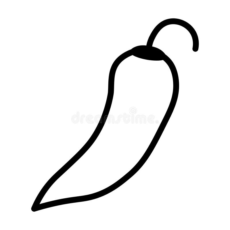 Chilli Logo Black Background Stock Illustrations – 993 Chilli Logo ...