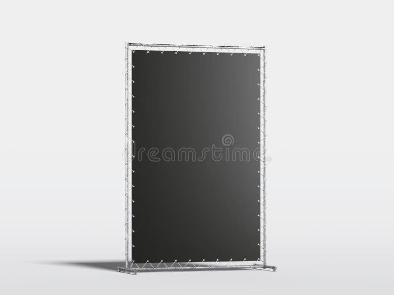 Advertising stand stock illustration. Illustration of blank - 32485637