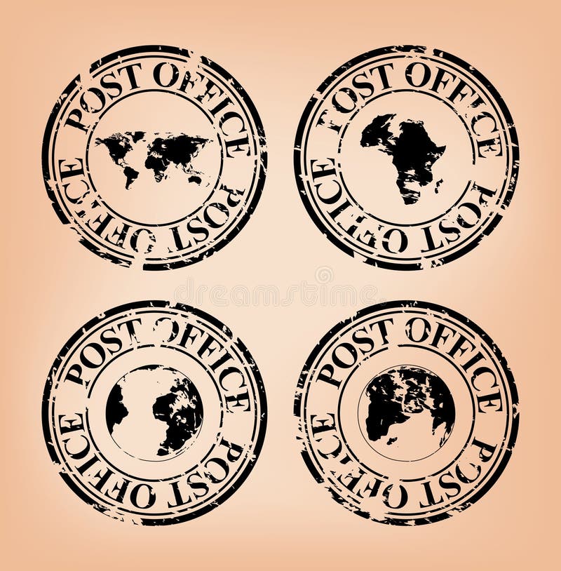 Nazi SS ink Stamps stock vector. Illustration of europe - 8643823