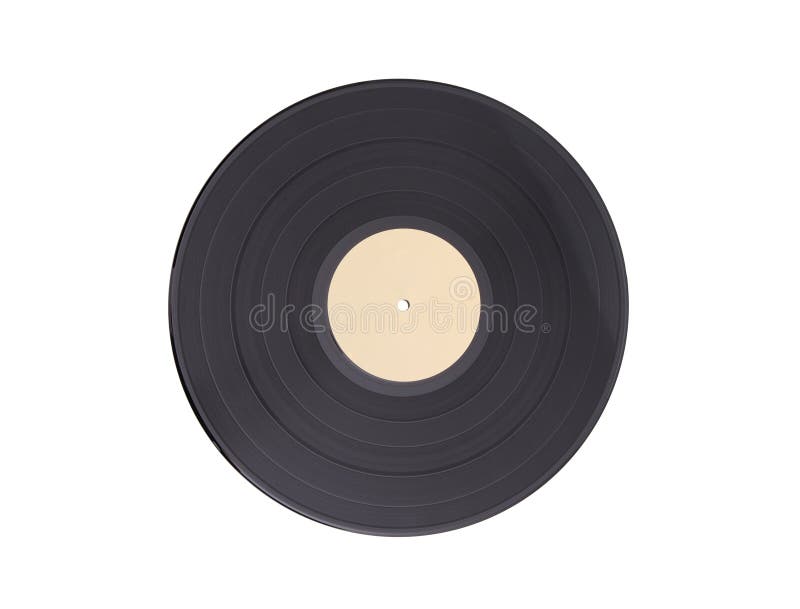 Black Vinyl Record Lp Album Disc Stock Image - Image of equipment ...